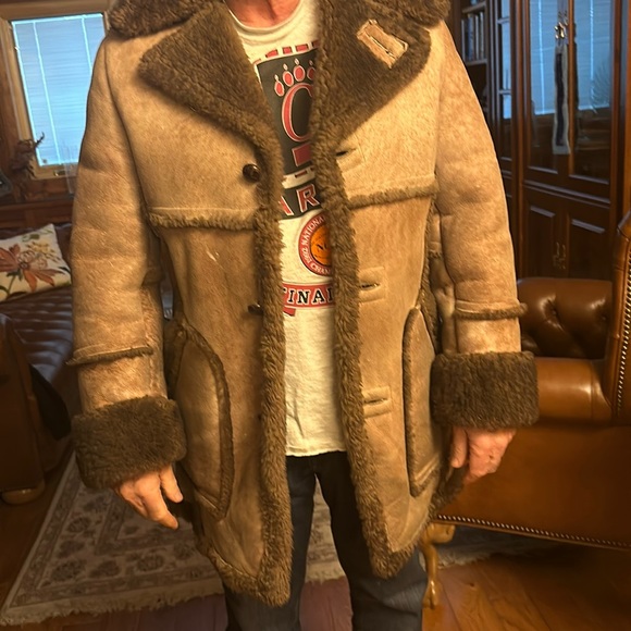 Cooper | Jackets & Coats | Vintage Cooper Shearling Mens Jacket | Poshmark